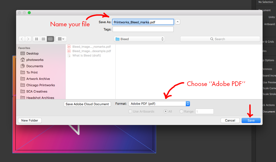 Printing A Full Bleed Image | Printworks