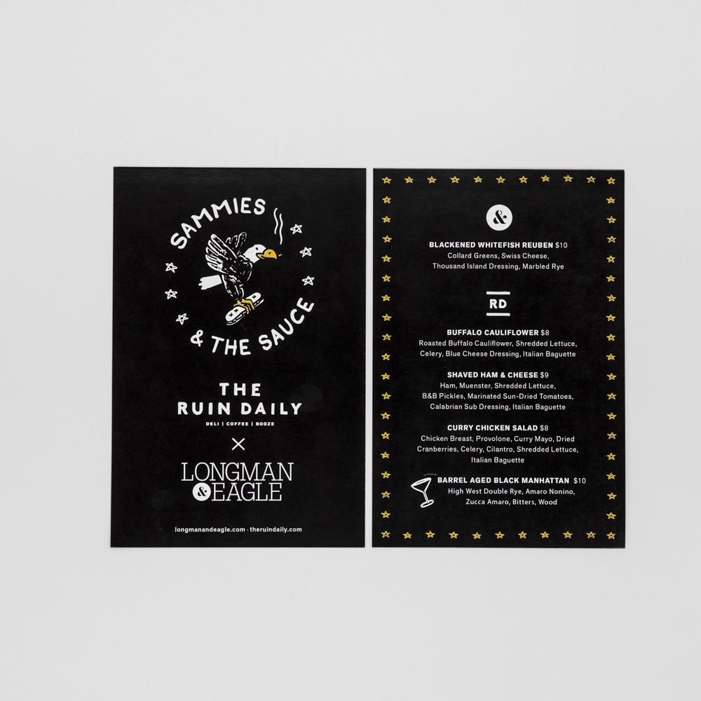 Reusable Menu Printing | Printworks