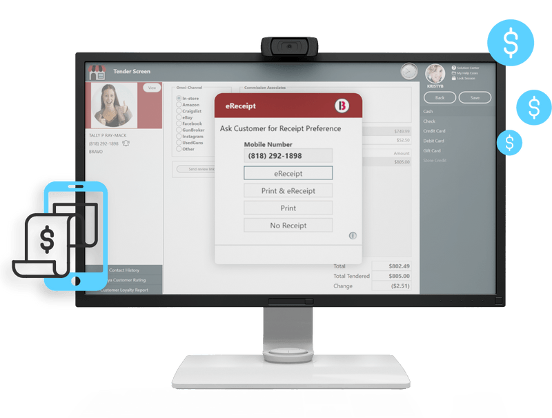 eReceipts | Bravo Store Systems