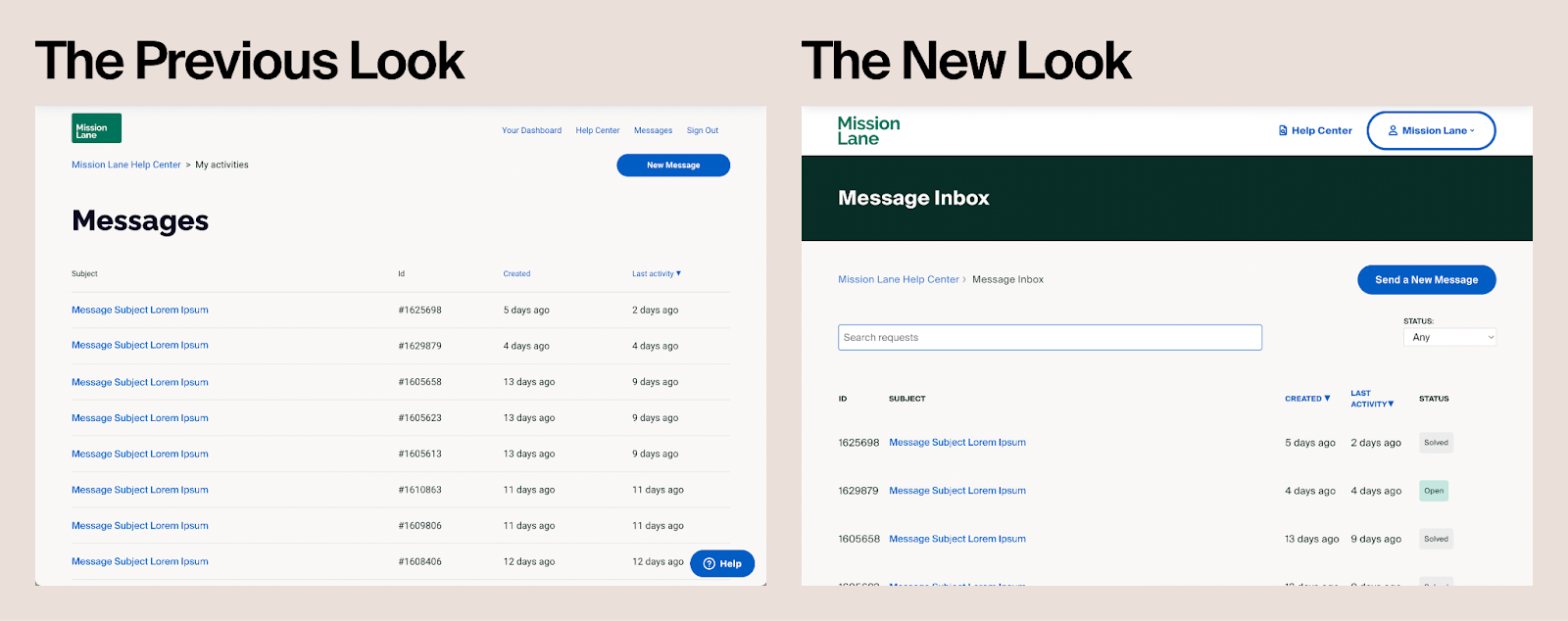 Our Mission Lane Help Center has a new look | Mission Lane