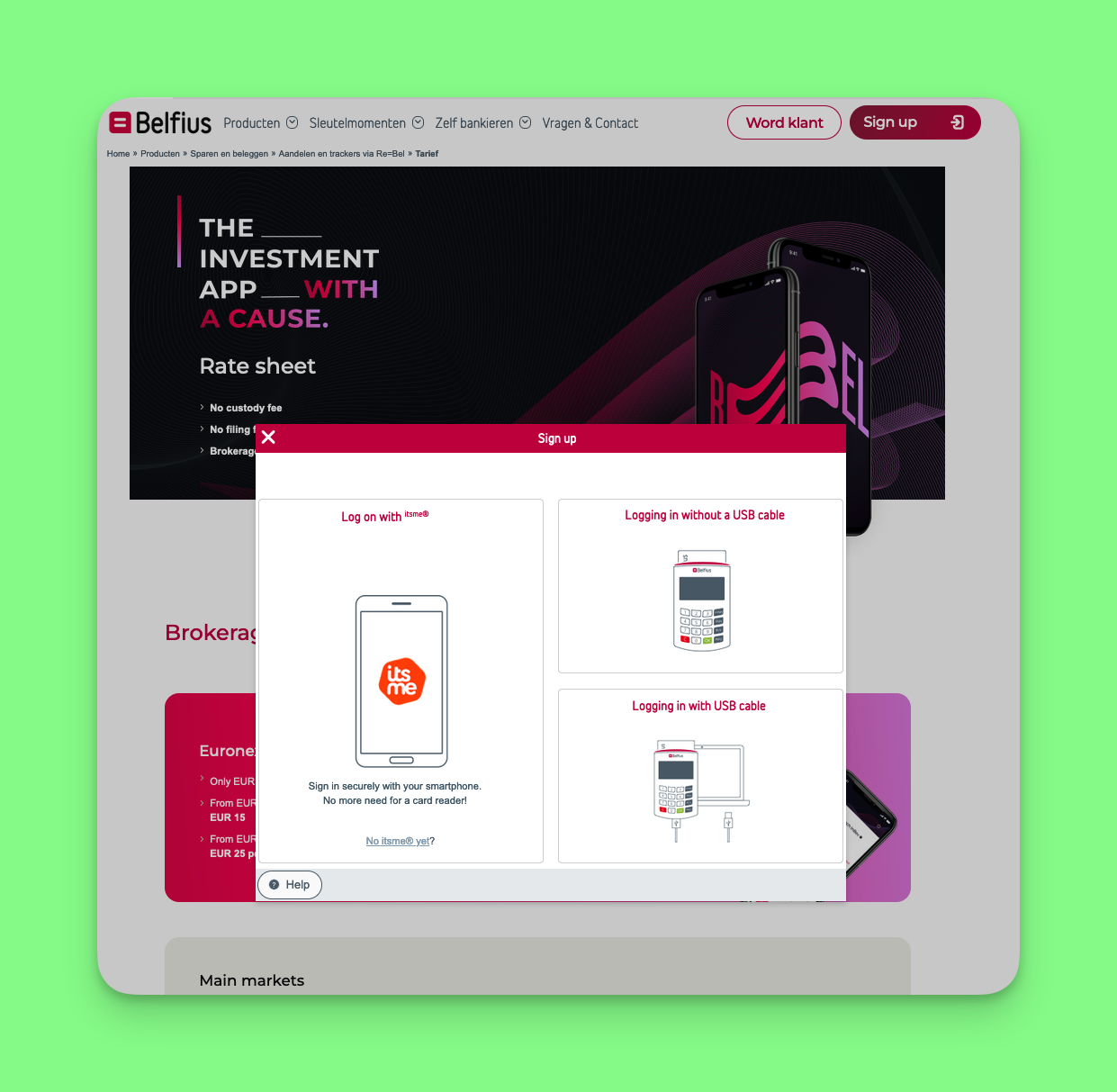 Belfius Re=Bel review: read this before you start