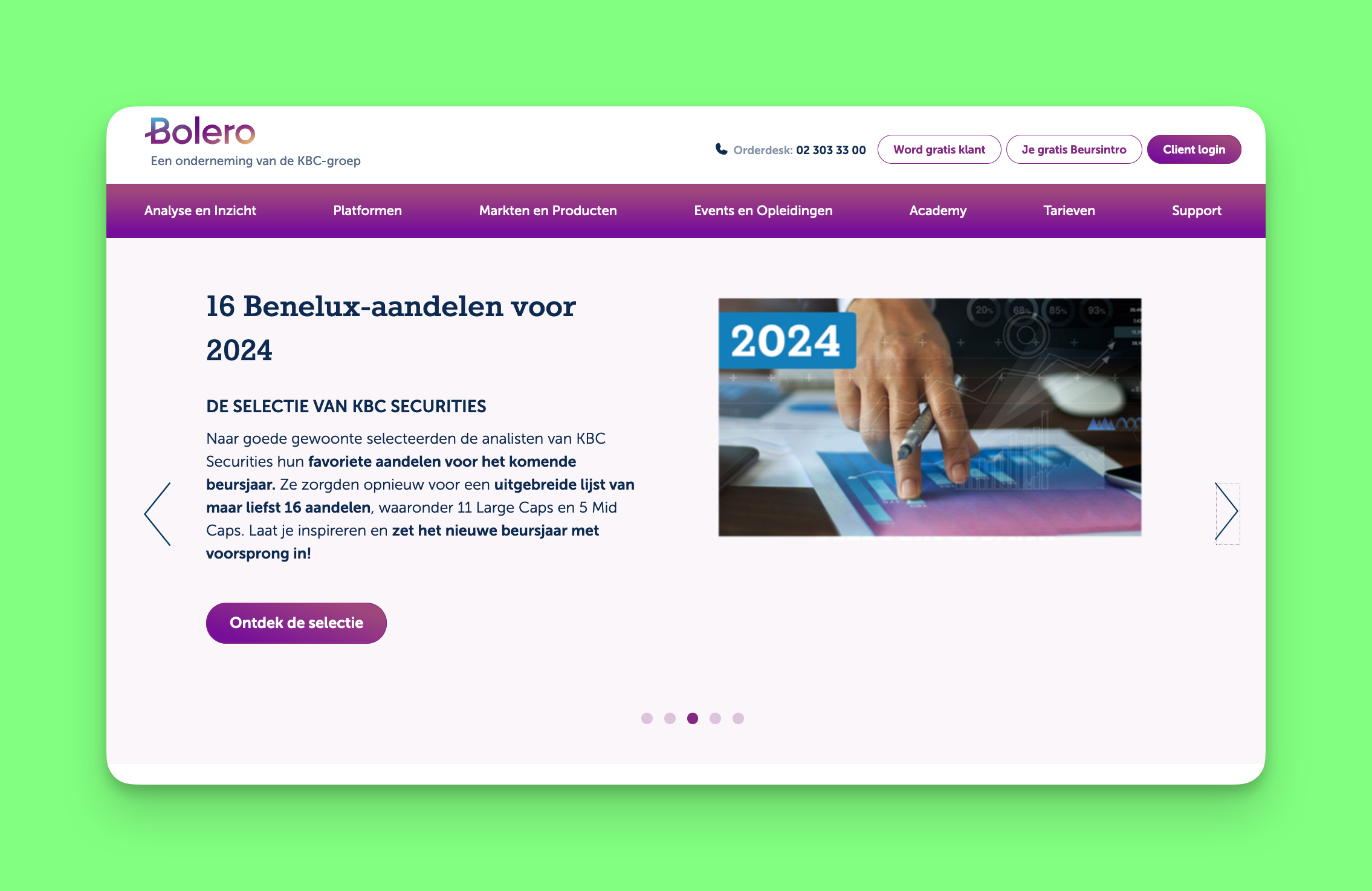 Belfius Re=Bel vs Bolero