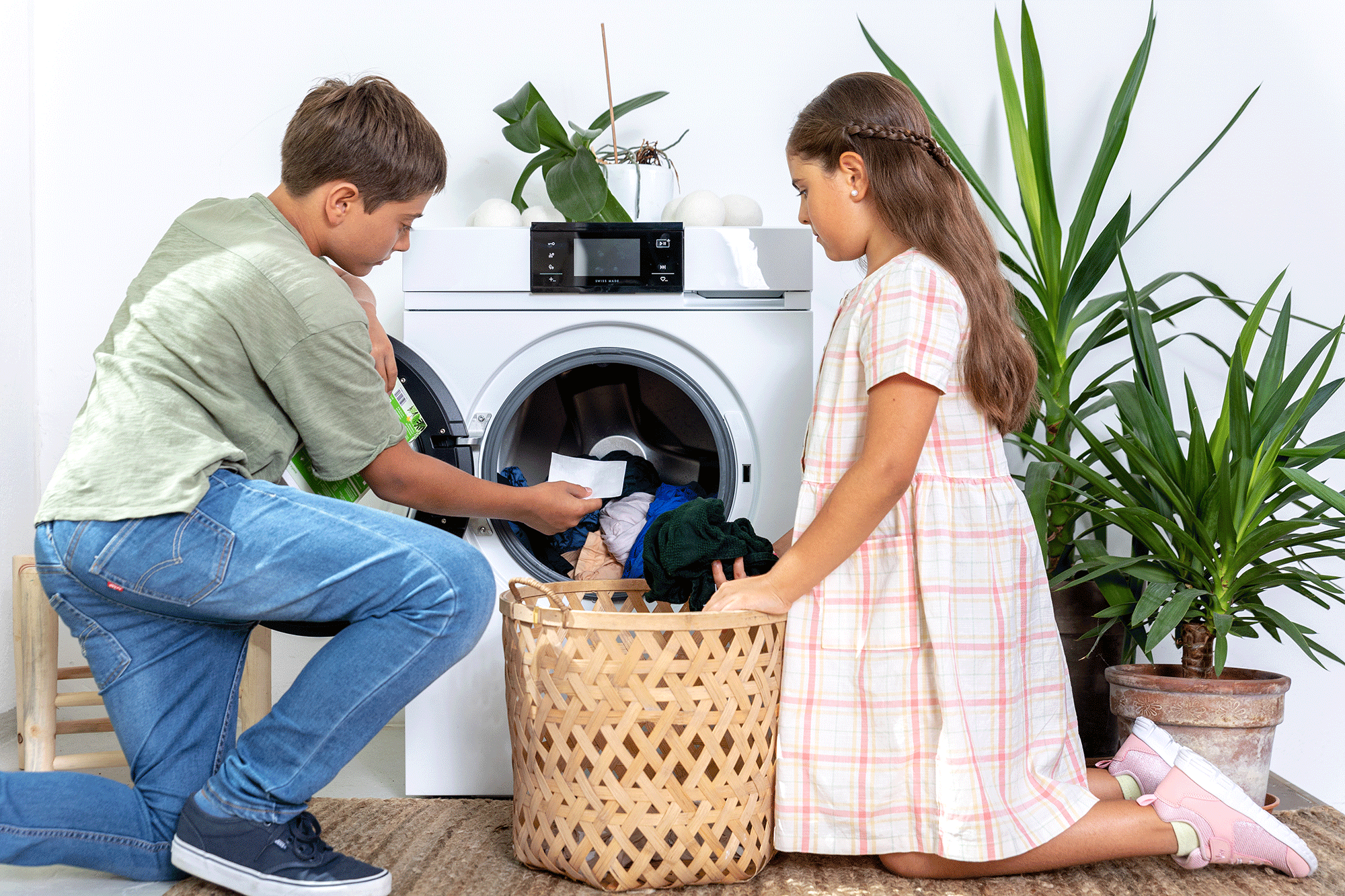 Checkliste für einen Familien-Waschtag