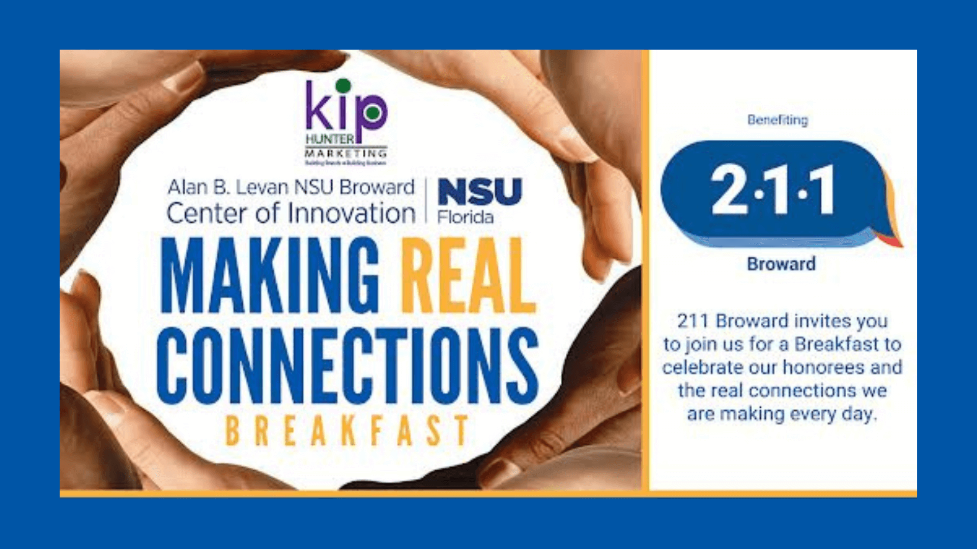 The Daily Drip | Making Real Connections Breakfast Presented by Alan B ...