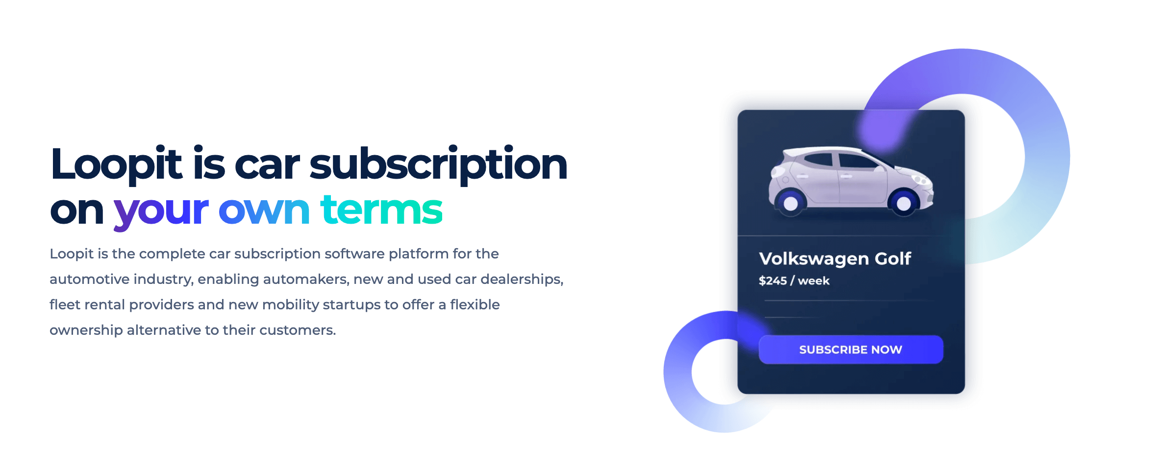 The Best Car Subscription Software | Car Sloth