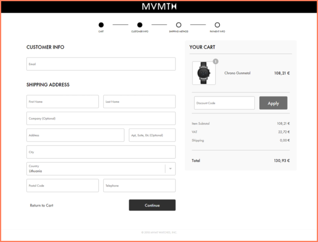 35 Stunning Examples of Checkout Pages