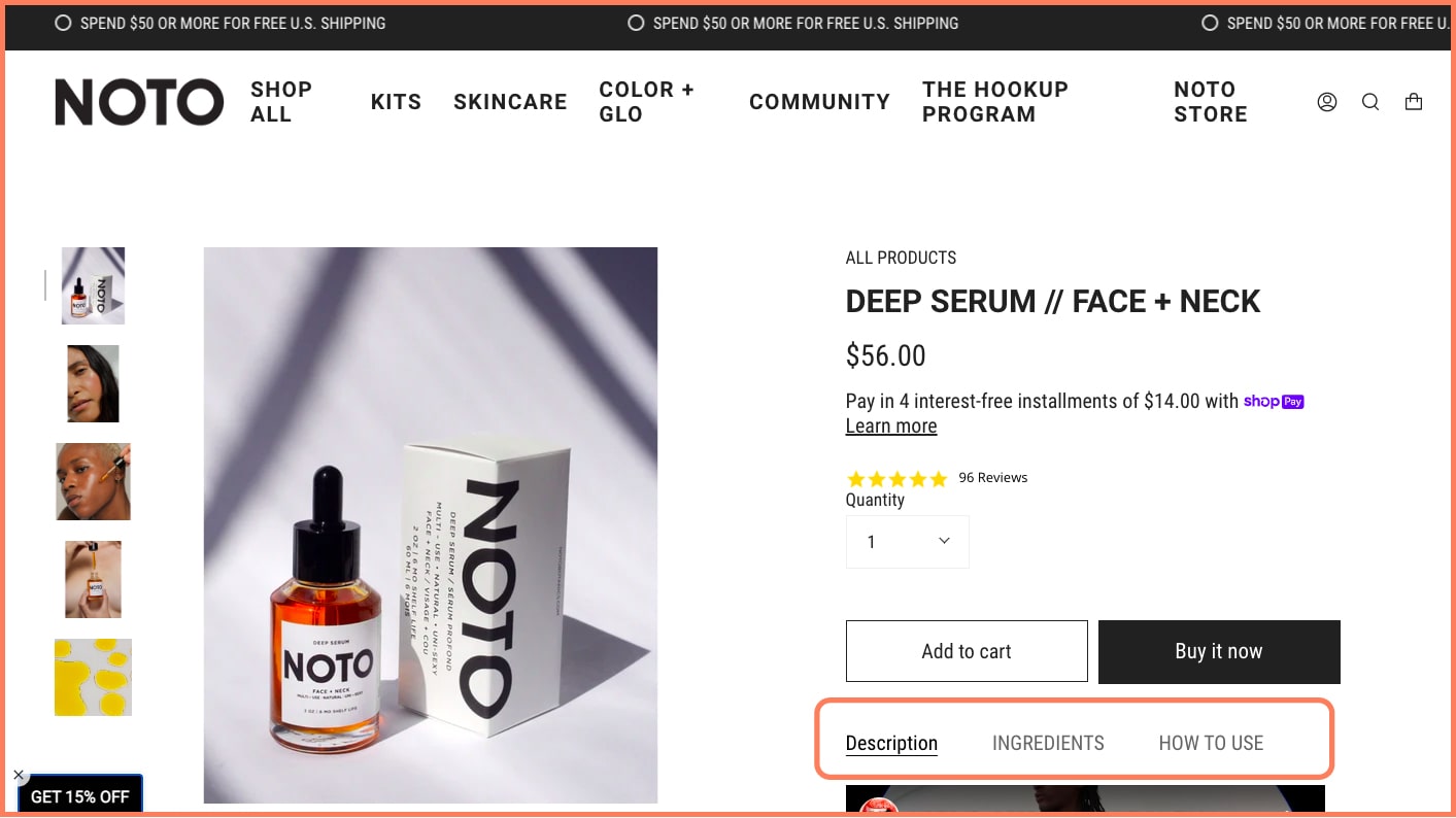 40 High-converting Health/Beauty "Product Page" Examples