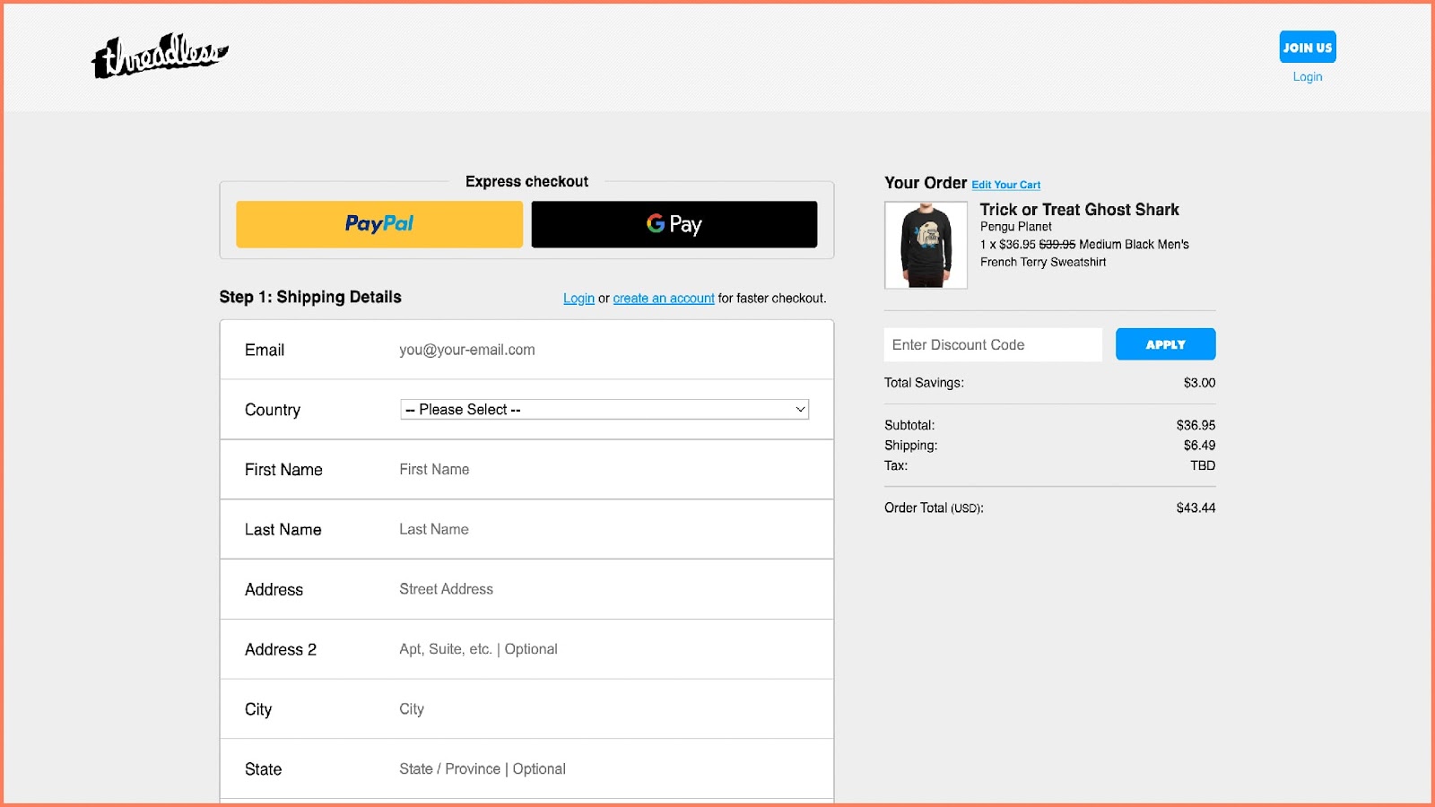 35 Stunning Examples of Checkout Pages
