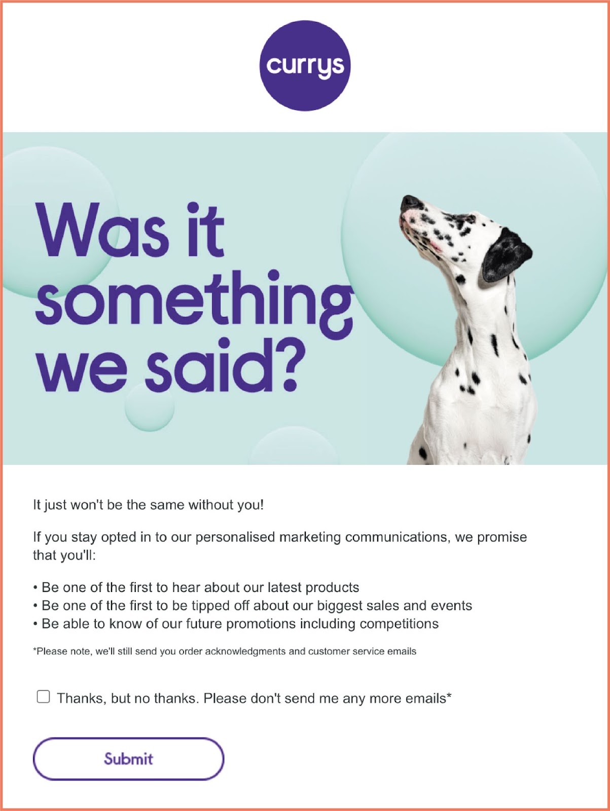 20 Brilliant Unsubscribe Page Examples (+ Ways to reduce Unsubscribe Rates)