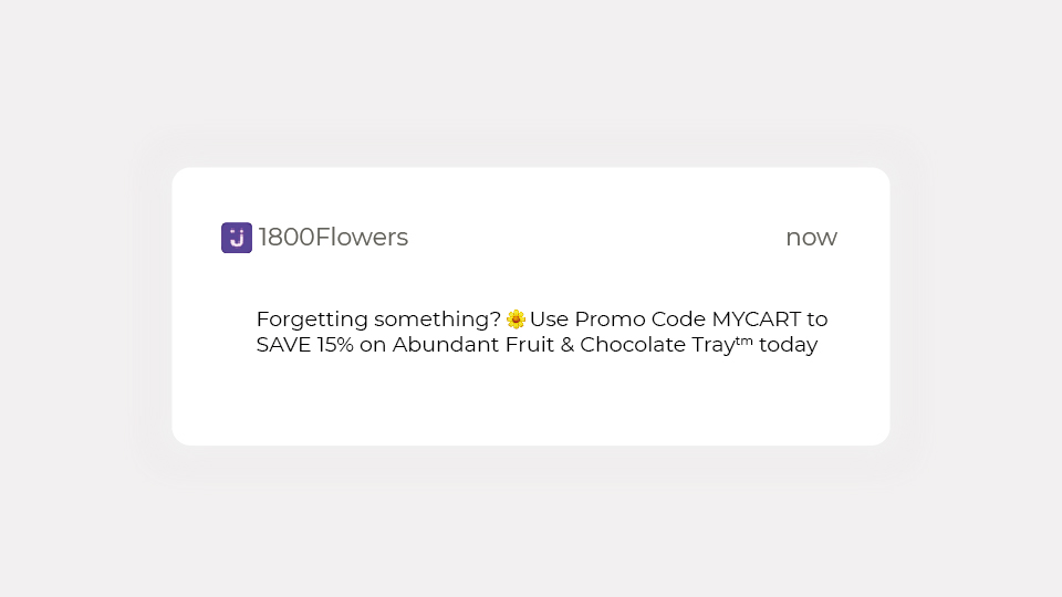 18 Push Notification Templates for eCommerce (& great Examples)