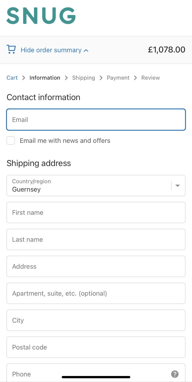 25 amazing (& high converting) mobile checkout examples