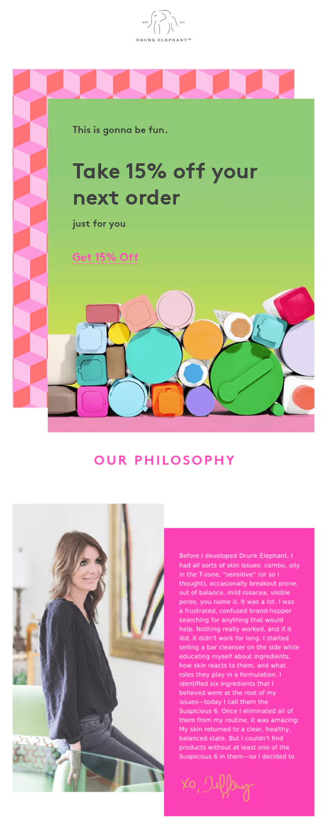 15 Incredible Examples of Welcome Emails (eCommerce)