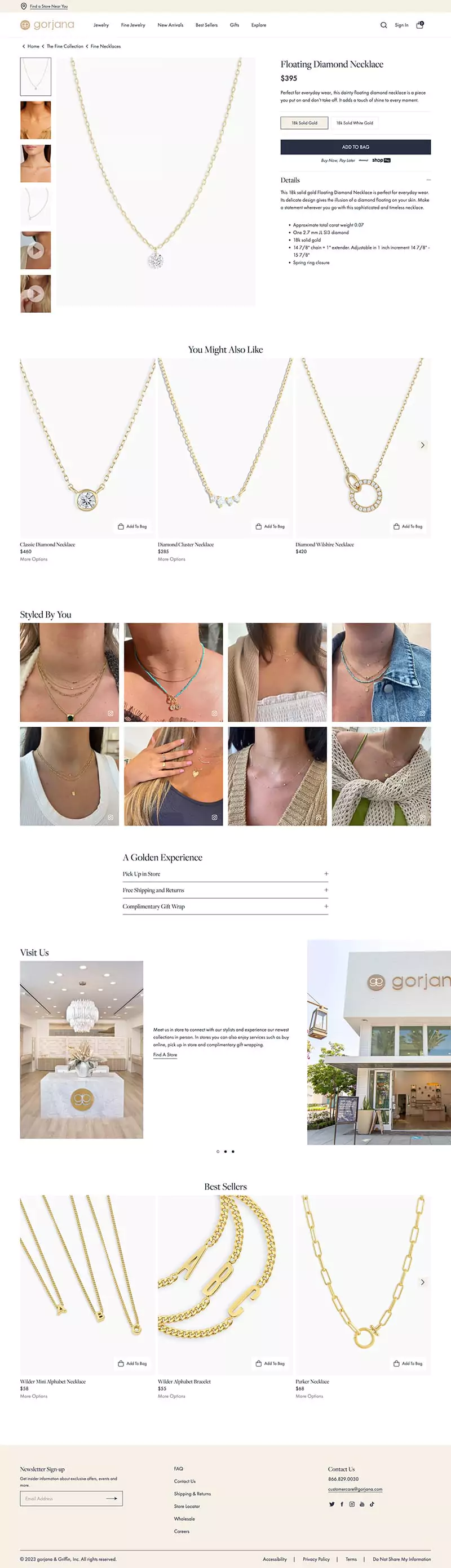 Jewelry Product Page: 24 High-Converting Examples