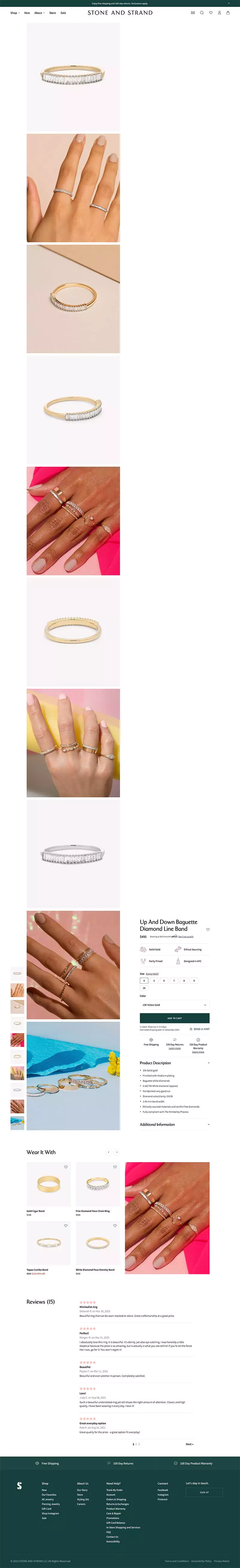 Jewelry Product Page: 24 High-Converting Examples