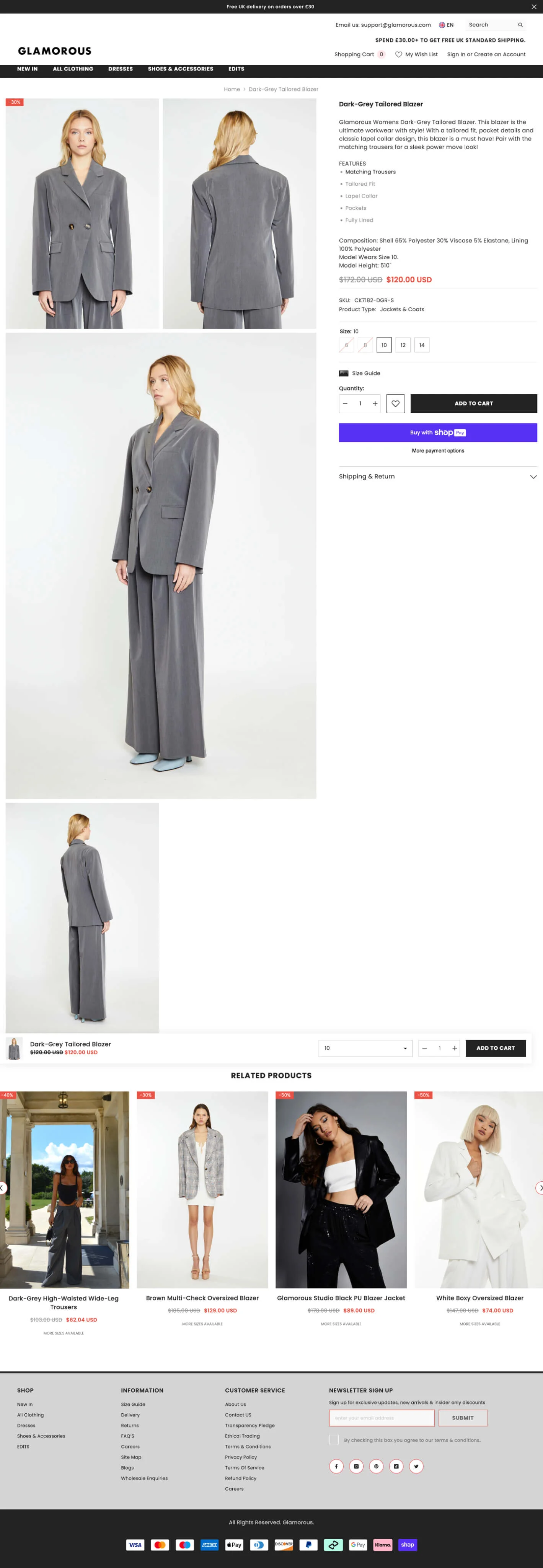 24 High-Converting Apparel Product Page Examples