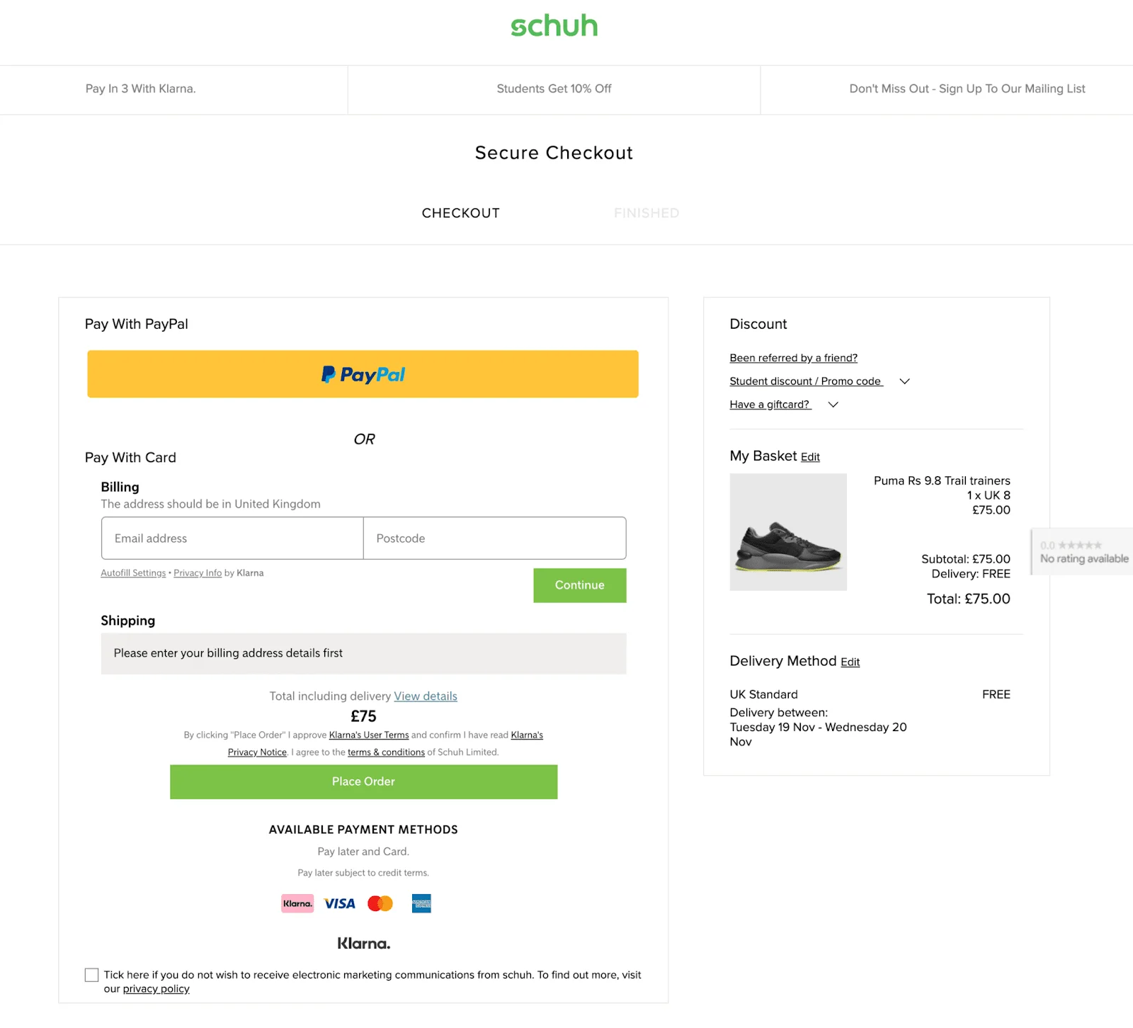 The Best One Page Checkout Examples in eCommerce (2024)