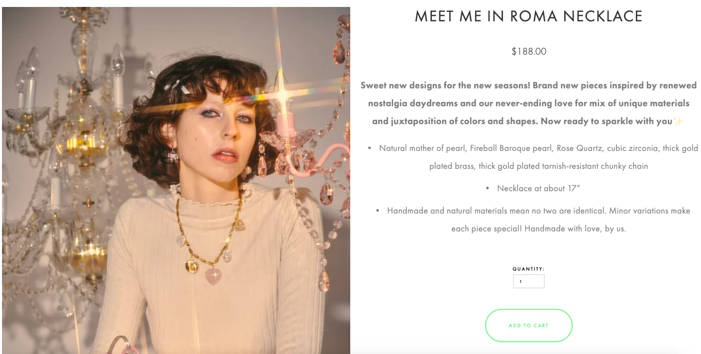 Product Description Examples (& Ideas) for Online Jewelry Stores