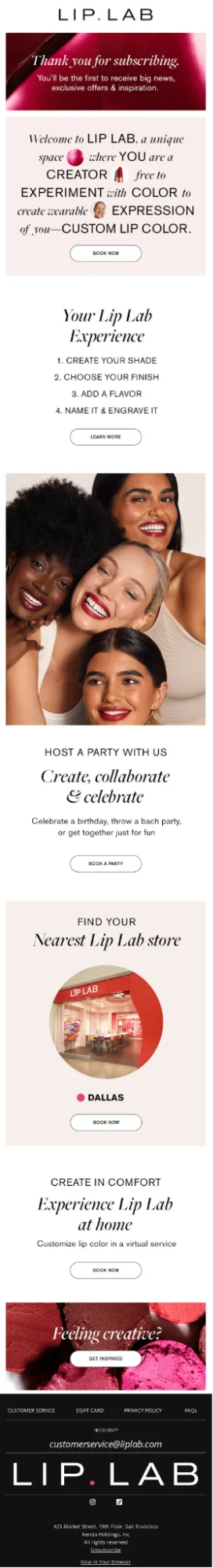 Beauty Brand Email Marketing: 30 Great Examples (+ Templates)