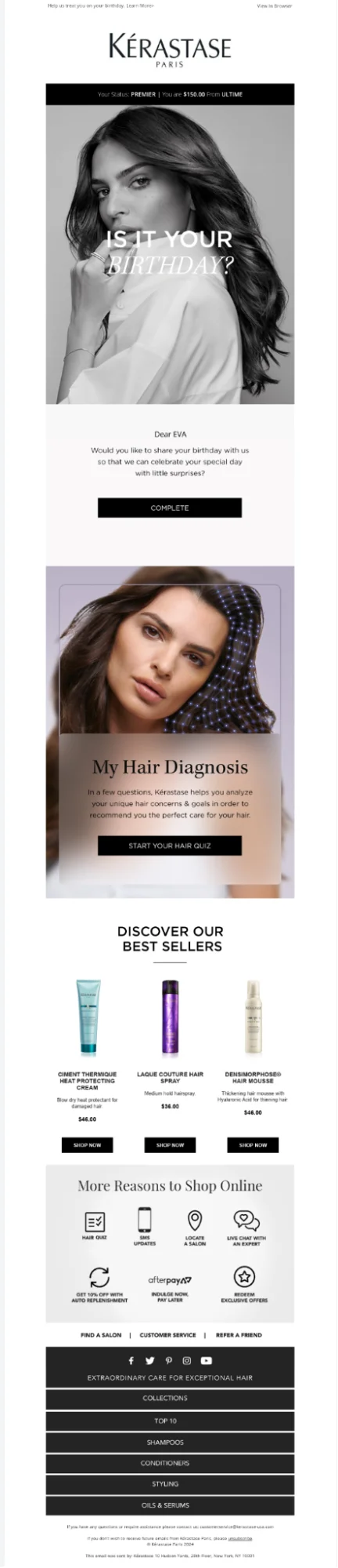 Beauty Brand Email Marketing: 30 Great Examples (+ Templates)