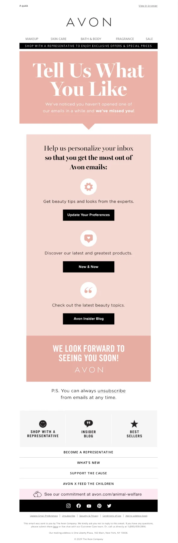 Beauty Brand Email Marketing: 30 Great Examples (+ Templates)