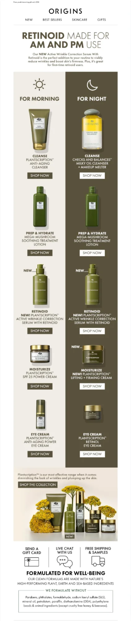 Beauty Brand Email Marketing: 30 Great Examples (+ Templates)