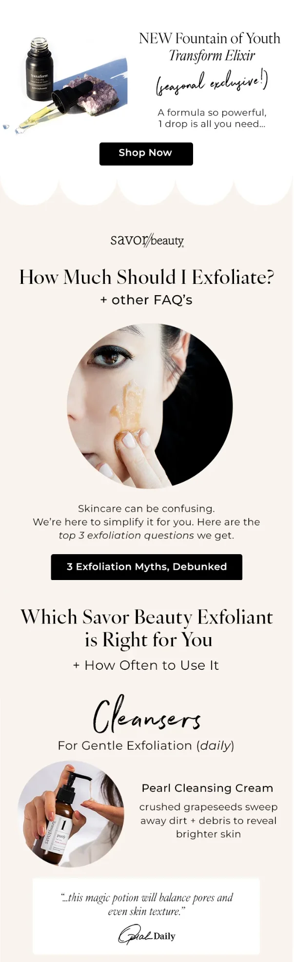 Beauty Brand Email Marketing: 30 Great Examples (+ Templates)