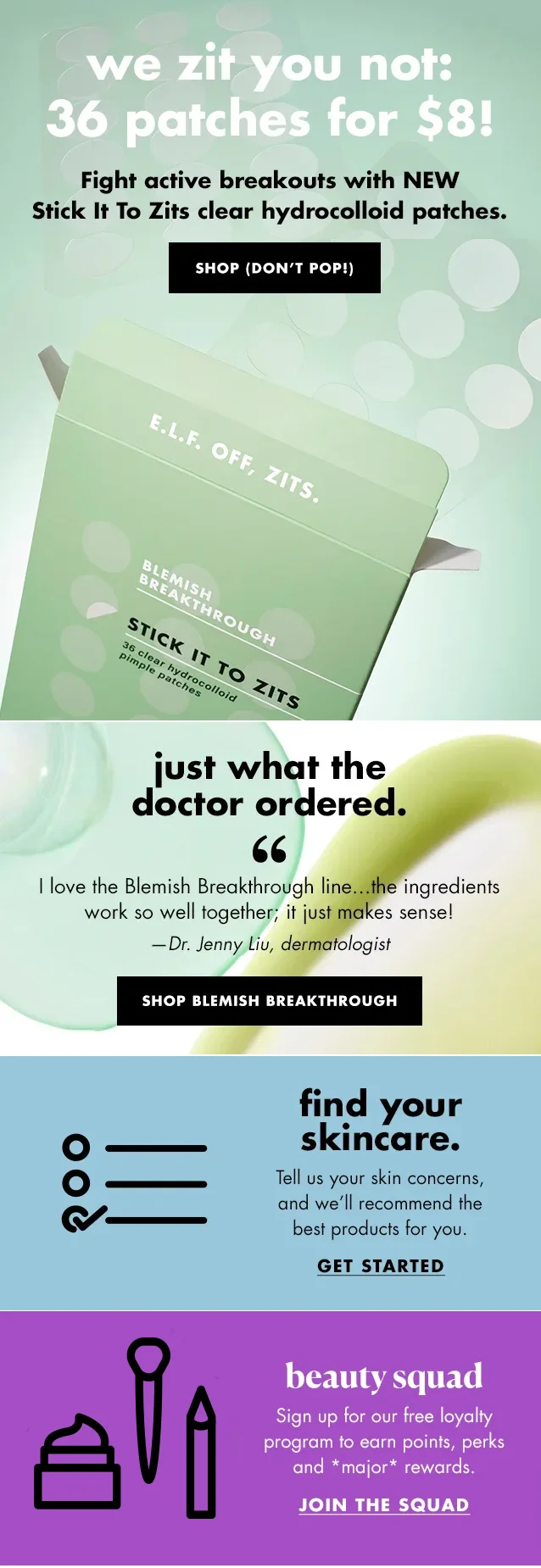 Beauty Brand Email Marketing: 30 Great Examples (+ Templates)