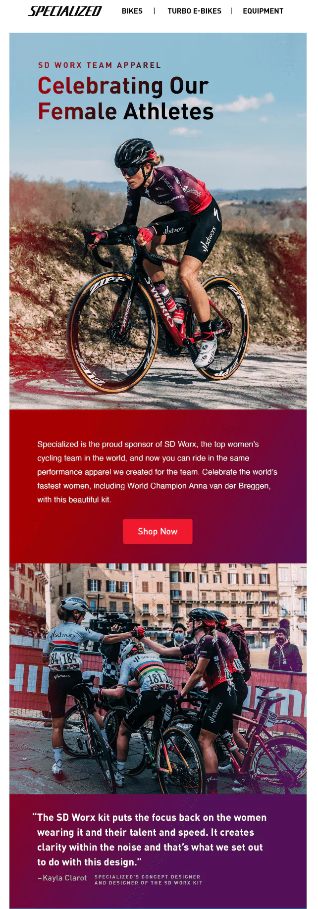 15 Stunning Email Examples for International Women's Day (eCommerce)