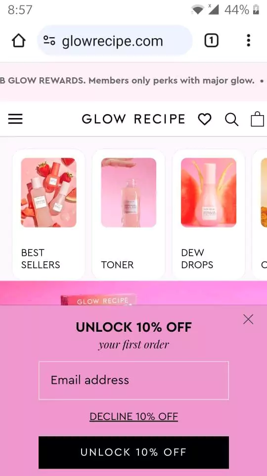 15 Brilliant (Non-Intrusive) Mobile Pop-up Examples In eCommerce