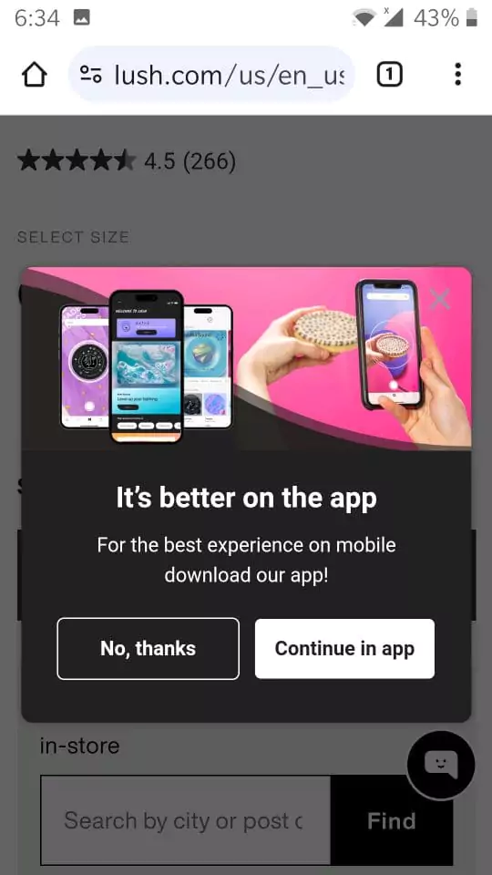 15 Brilliant (Non-Intrusive) Mobile Pop-up Examples In eCommerce
