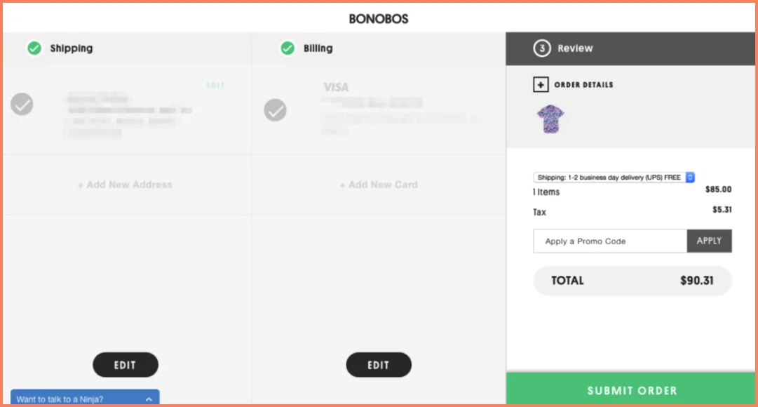 35 Stunning Examples of Checkout Pages