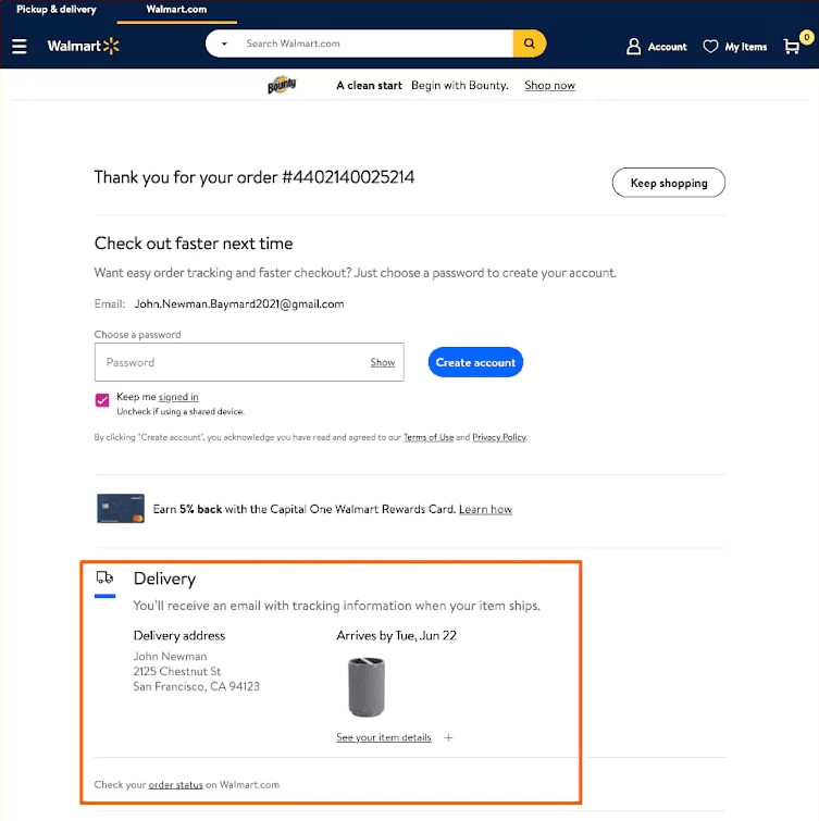 Order Confirmation Page: 25 Best Practices (+ Great examples)