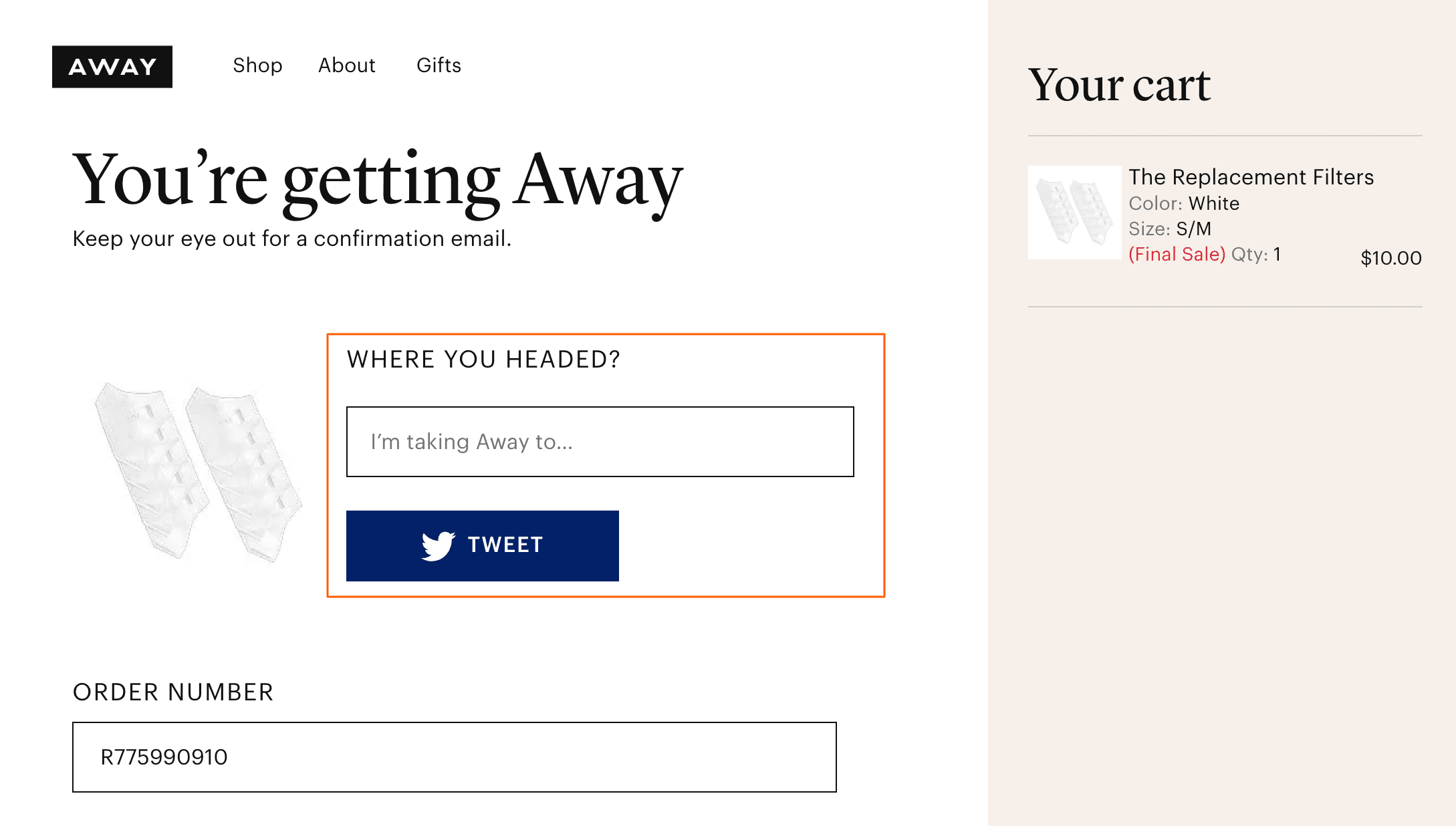 Order Confirmation Page: 25 Best Practices (+ Great examples)