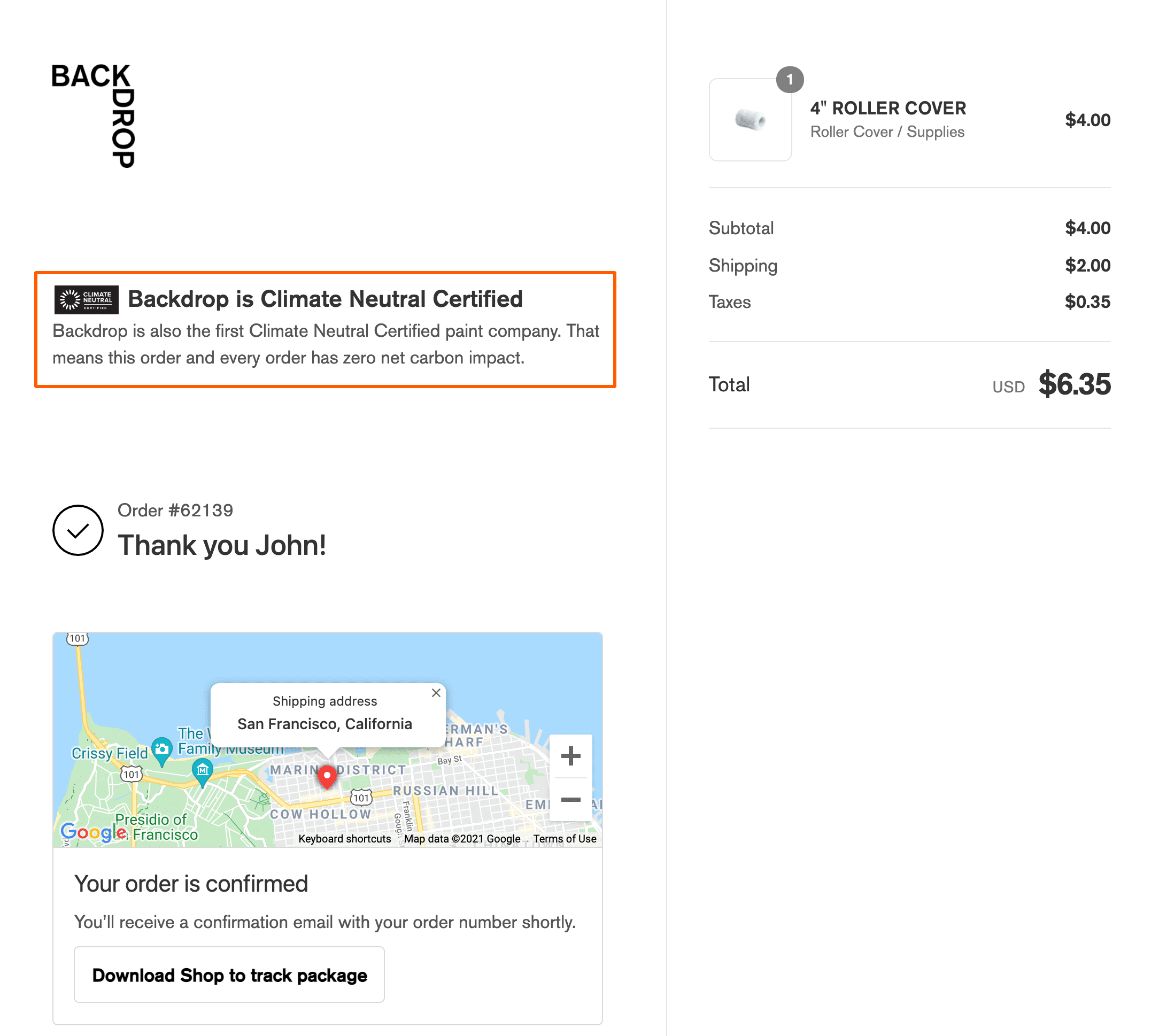 Order Confirmation Page: 25 Best Practices (+ Great examples)