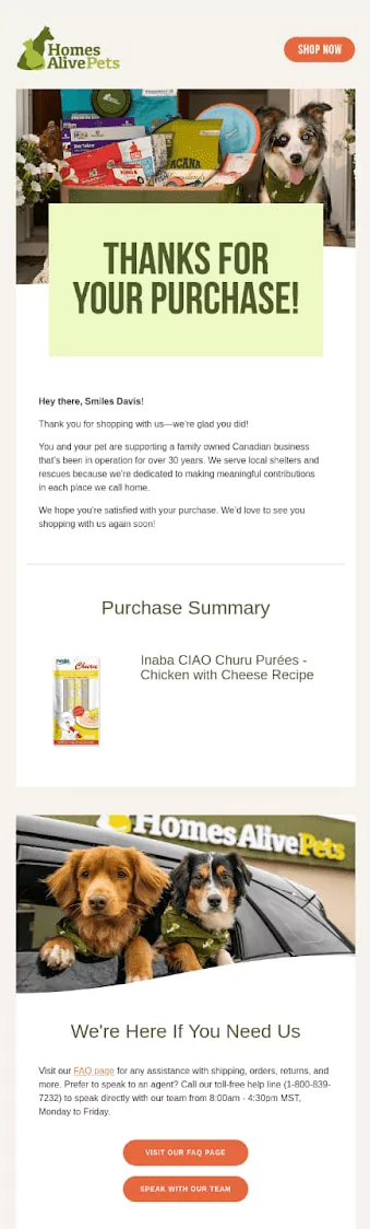 Order Confirmation Page: 25 Best Practices (+ Great examples)