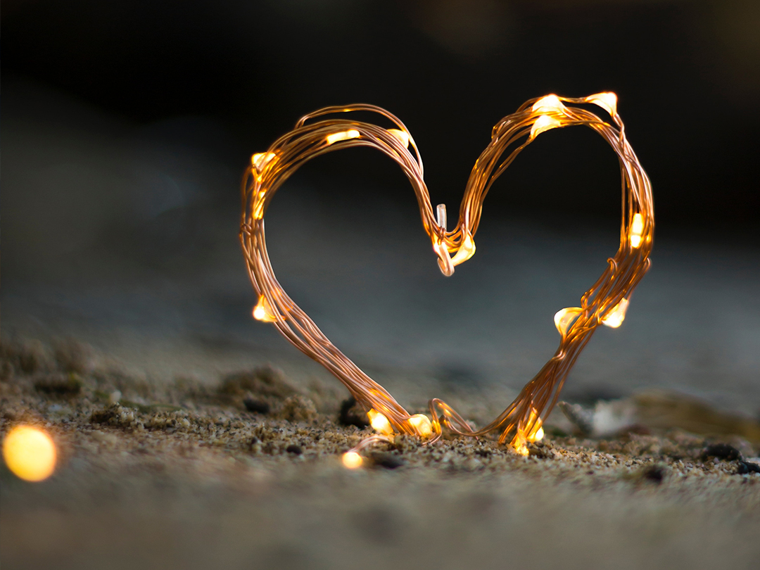 WITH OPEN HEARTS WE CAN CREATE A DIFFERENT WORLD