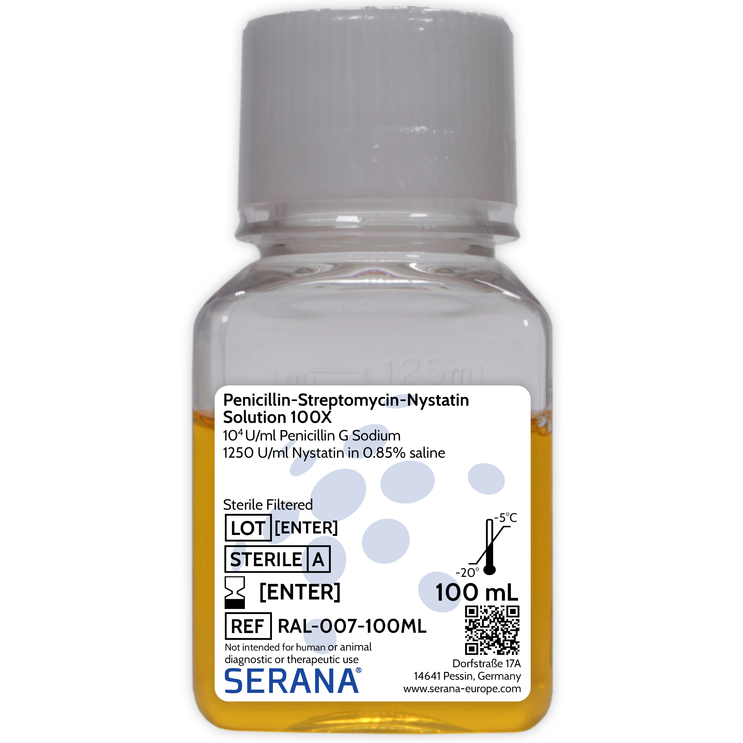 RAL-007-100ML Penicillin-Streptomycin-Nystatin Solution 100X