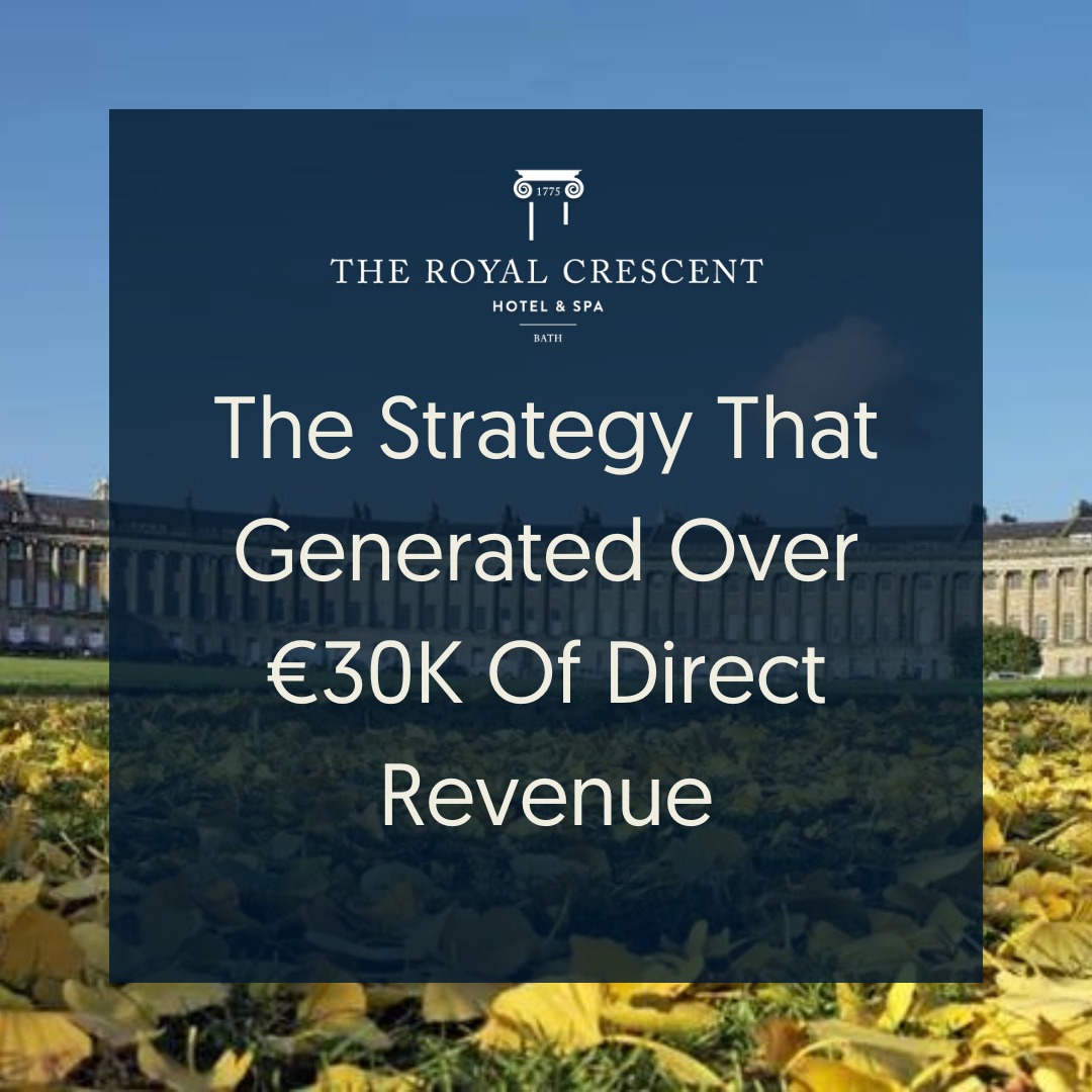Case Study: The strategy that generated over €30K of direct revenue