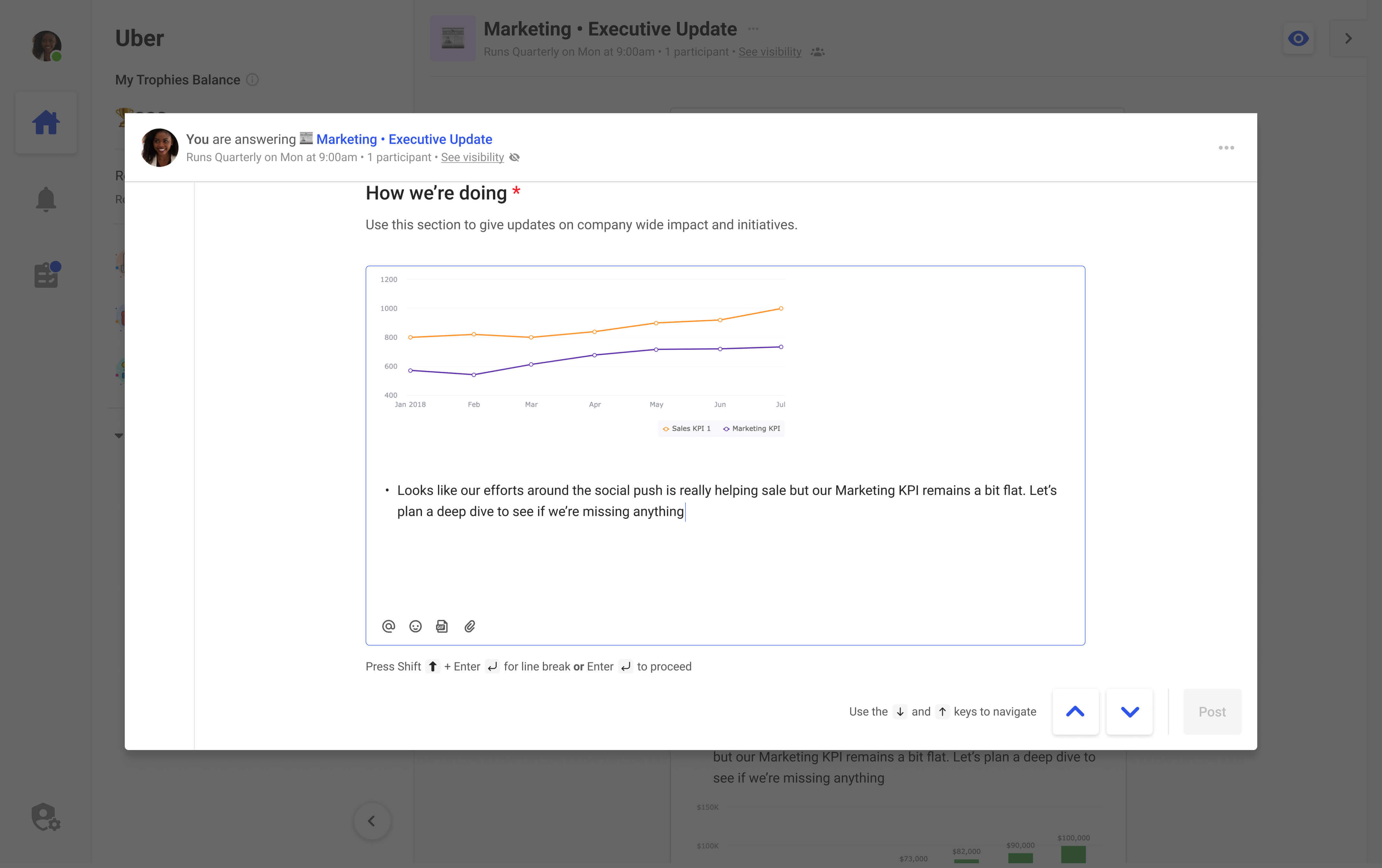 Weekly CEO & Executive Updates Template | Assembly Flows