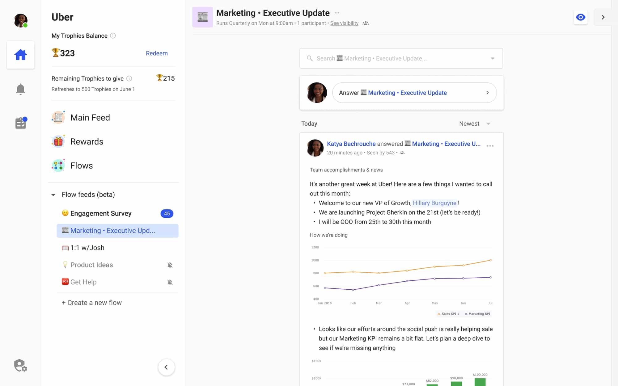 Weekly CEO & Executive Updates Template | Assembly Flows