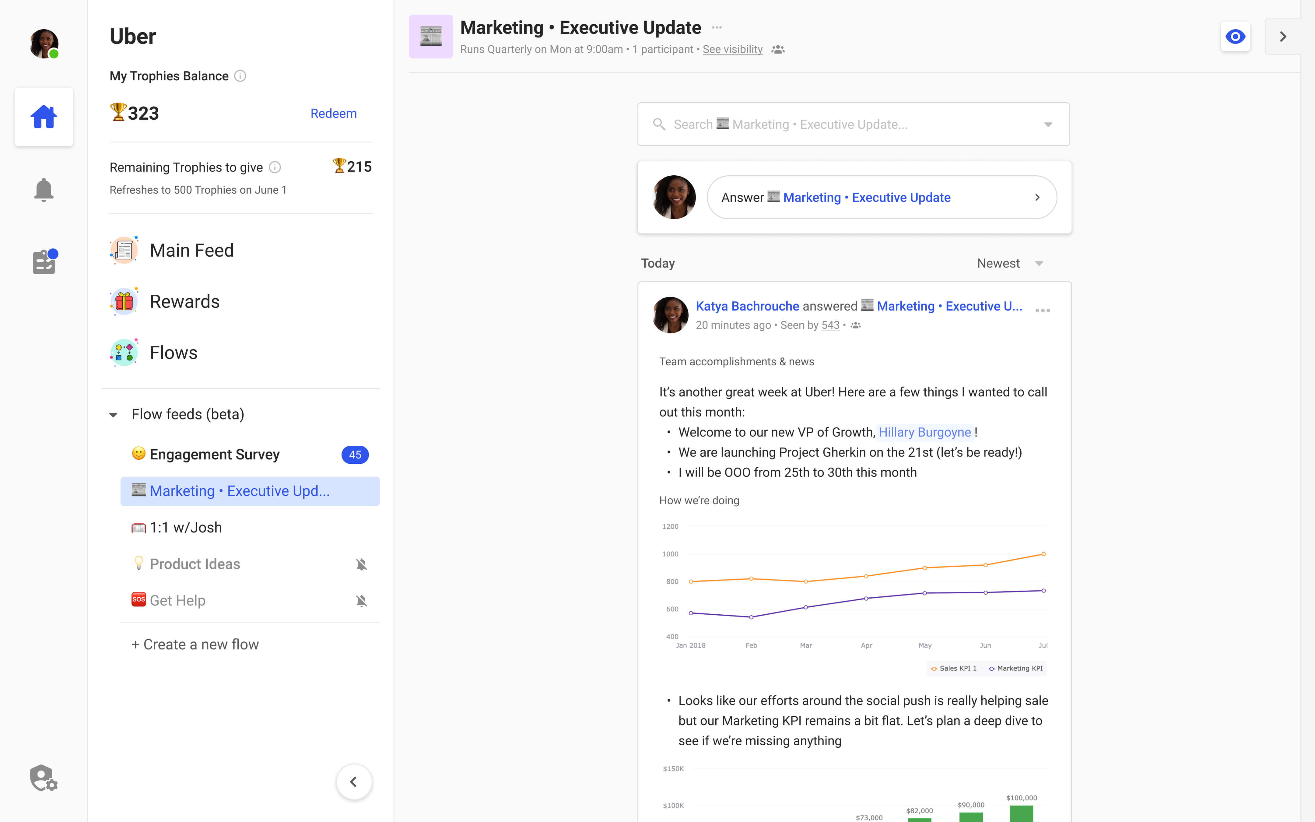 Weekly CEO & Executive Updates Template | Assembly Flows
