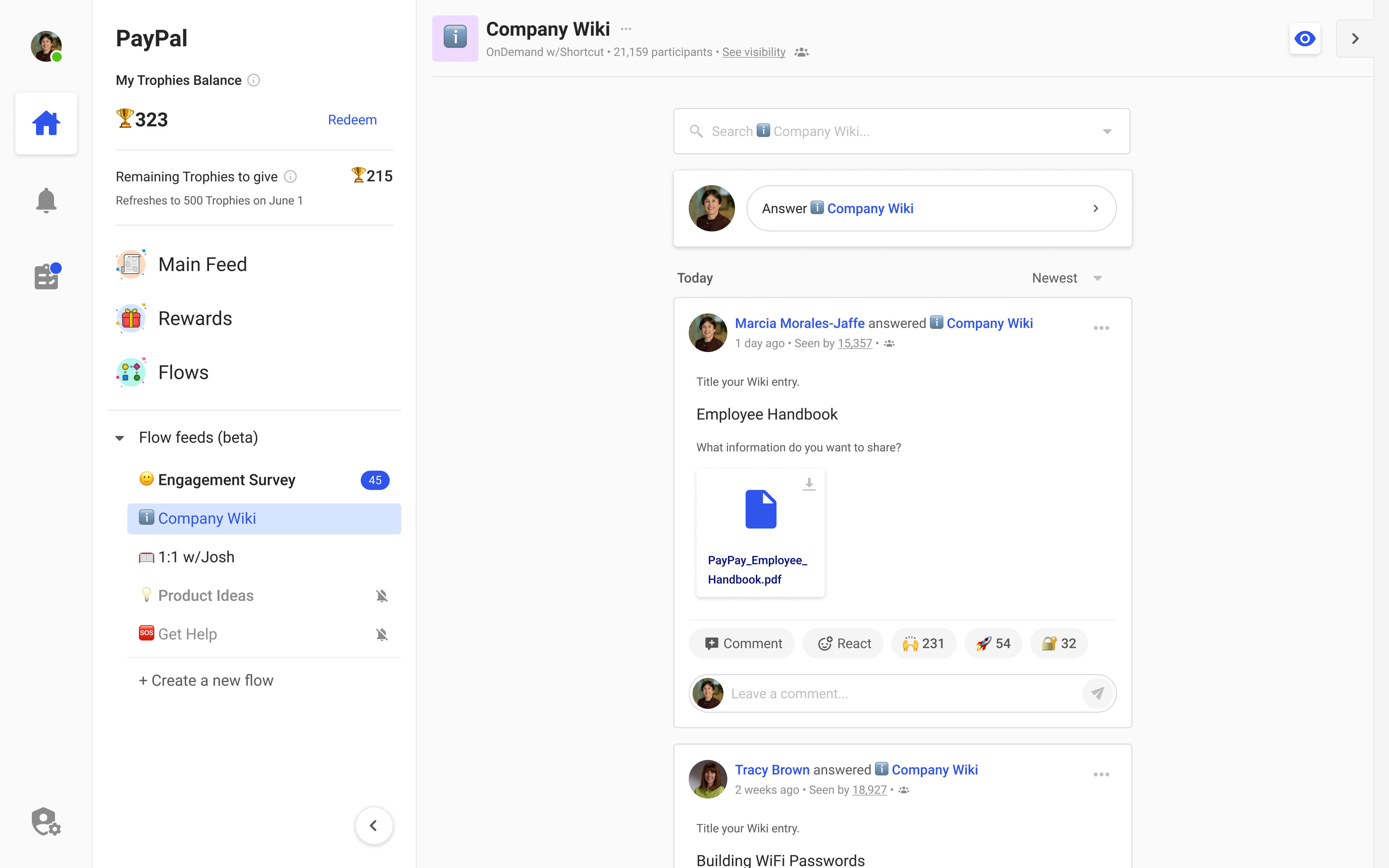 Company Internal Wiki Template for Business | Assembly Flows