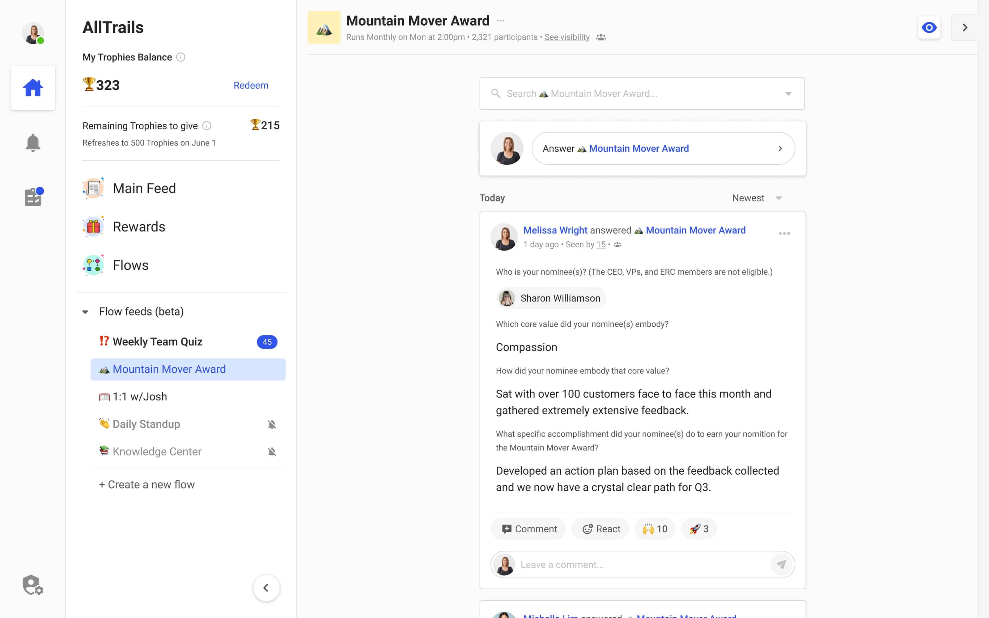 Employee Award Nominations Template/Form | Assembly Flows
