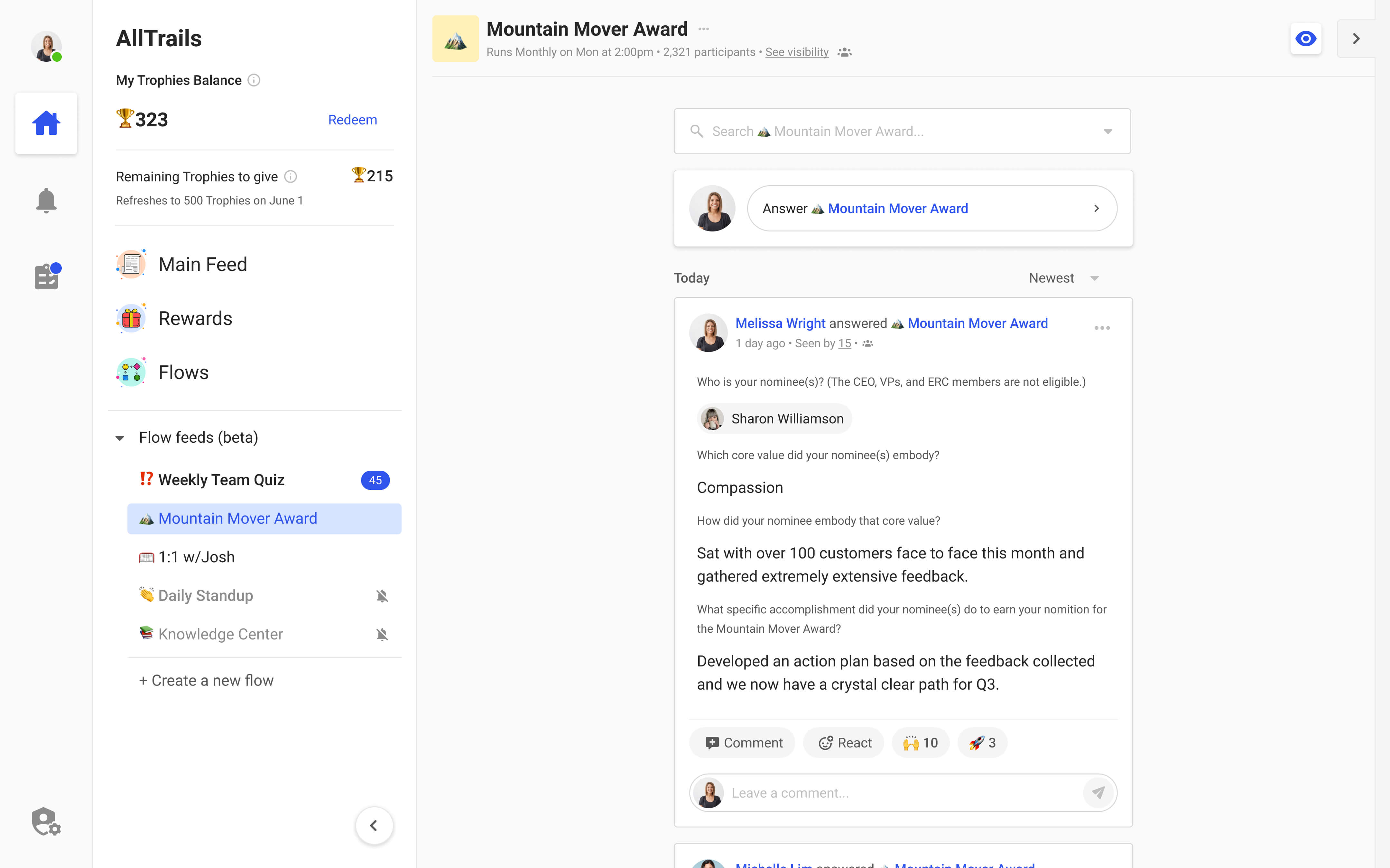 Employee Award Nominations Template/Form | Assembly Flows