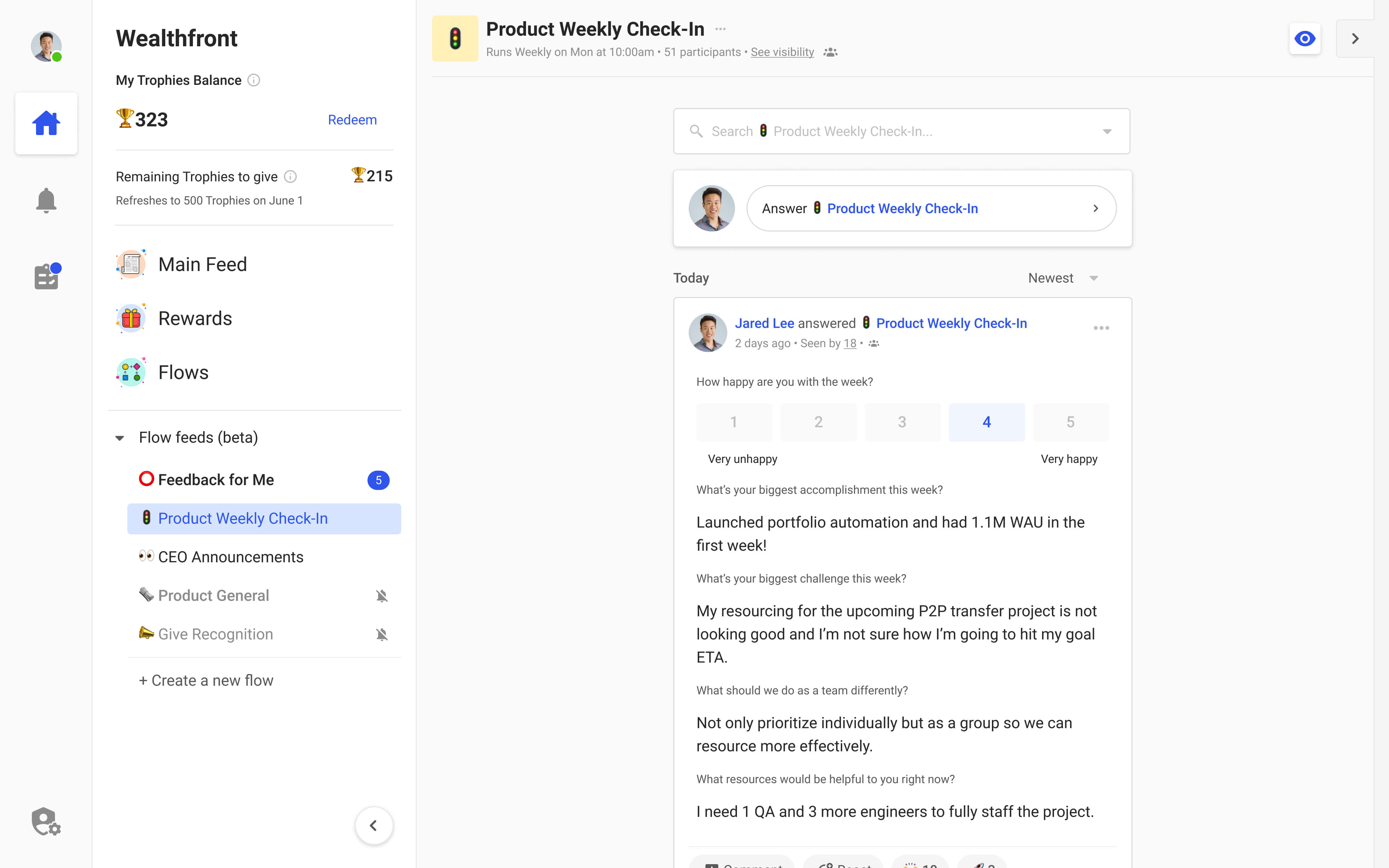 Weekly Check-In Template (Free) | Assembly Flows