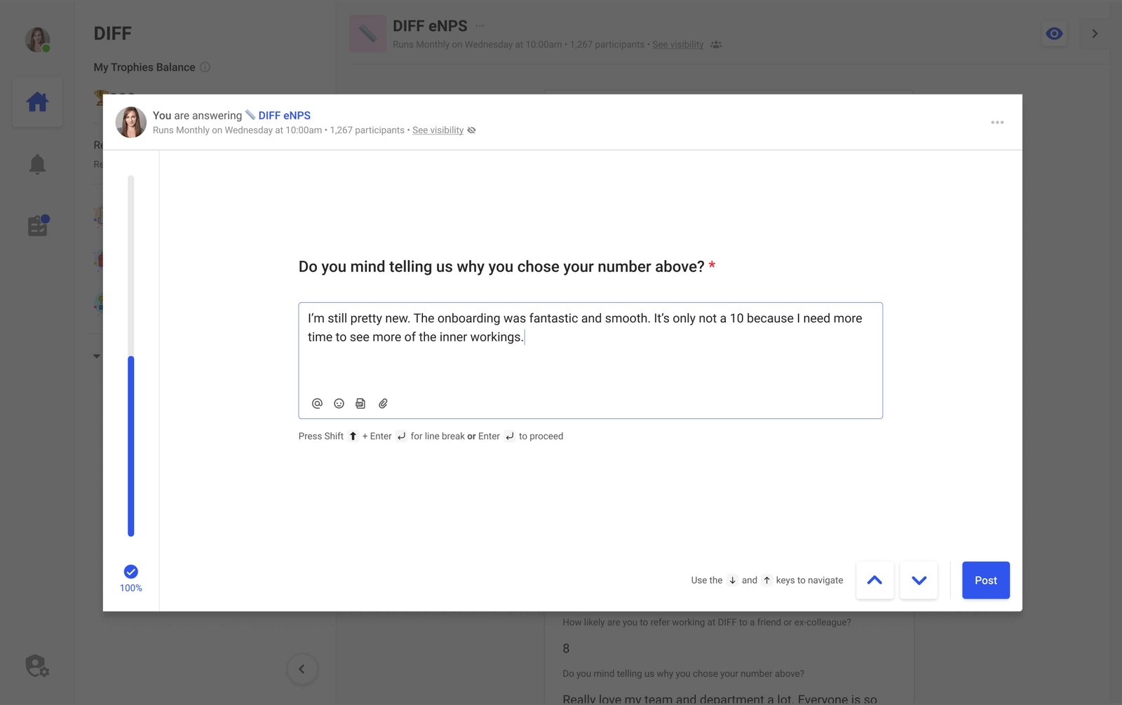 Employee Net Promoter Score (eNPS) Template | Assembly Flows