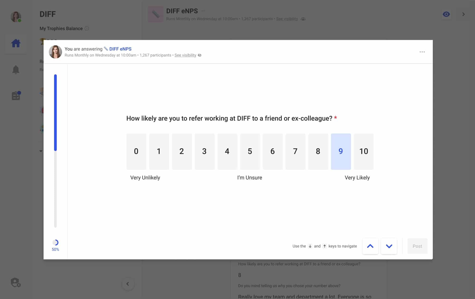 Employee Net Promoter Score (eNPS) Template | Assembly Flows