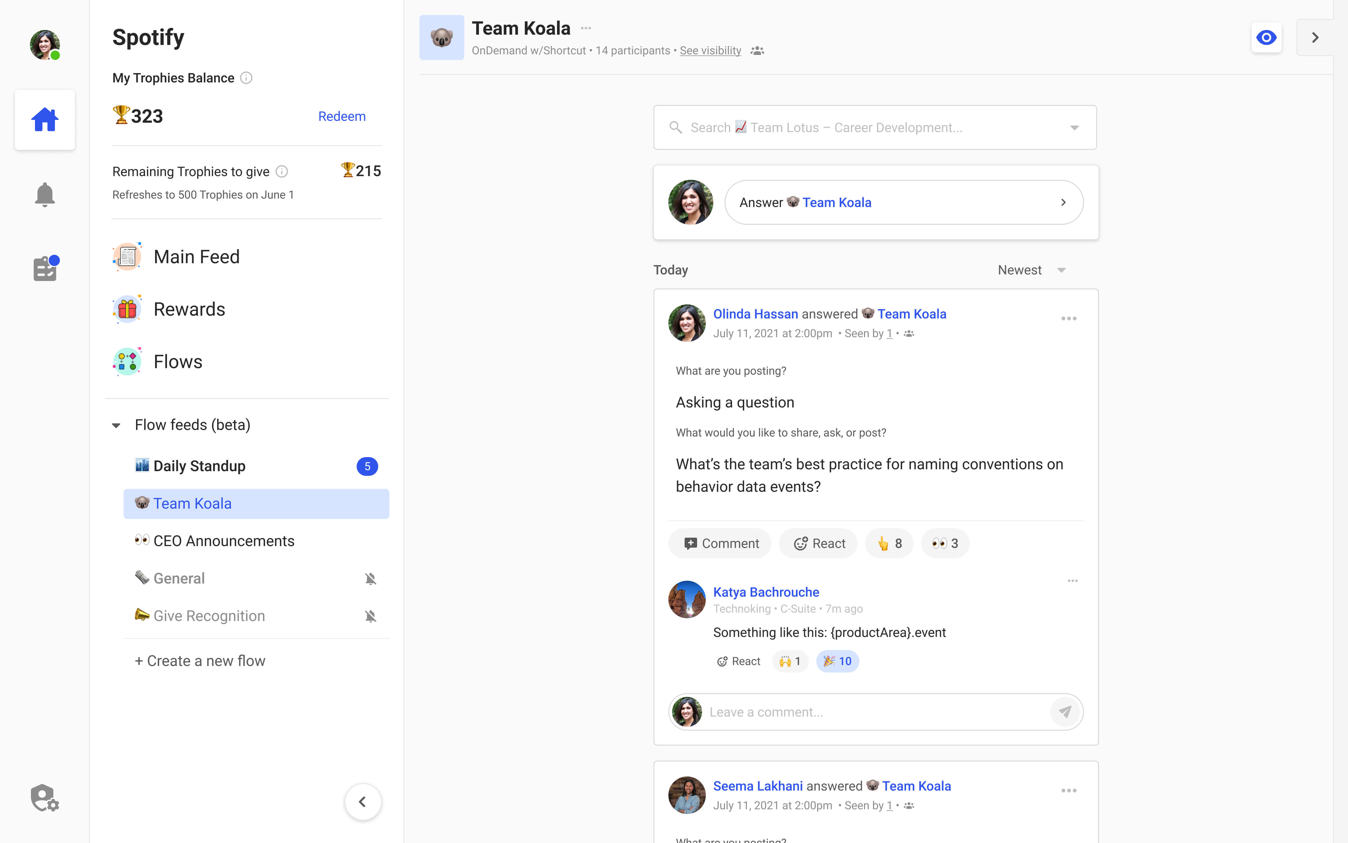 Group Feed Template (Free) | Assembly Flows
