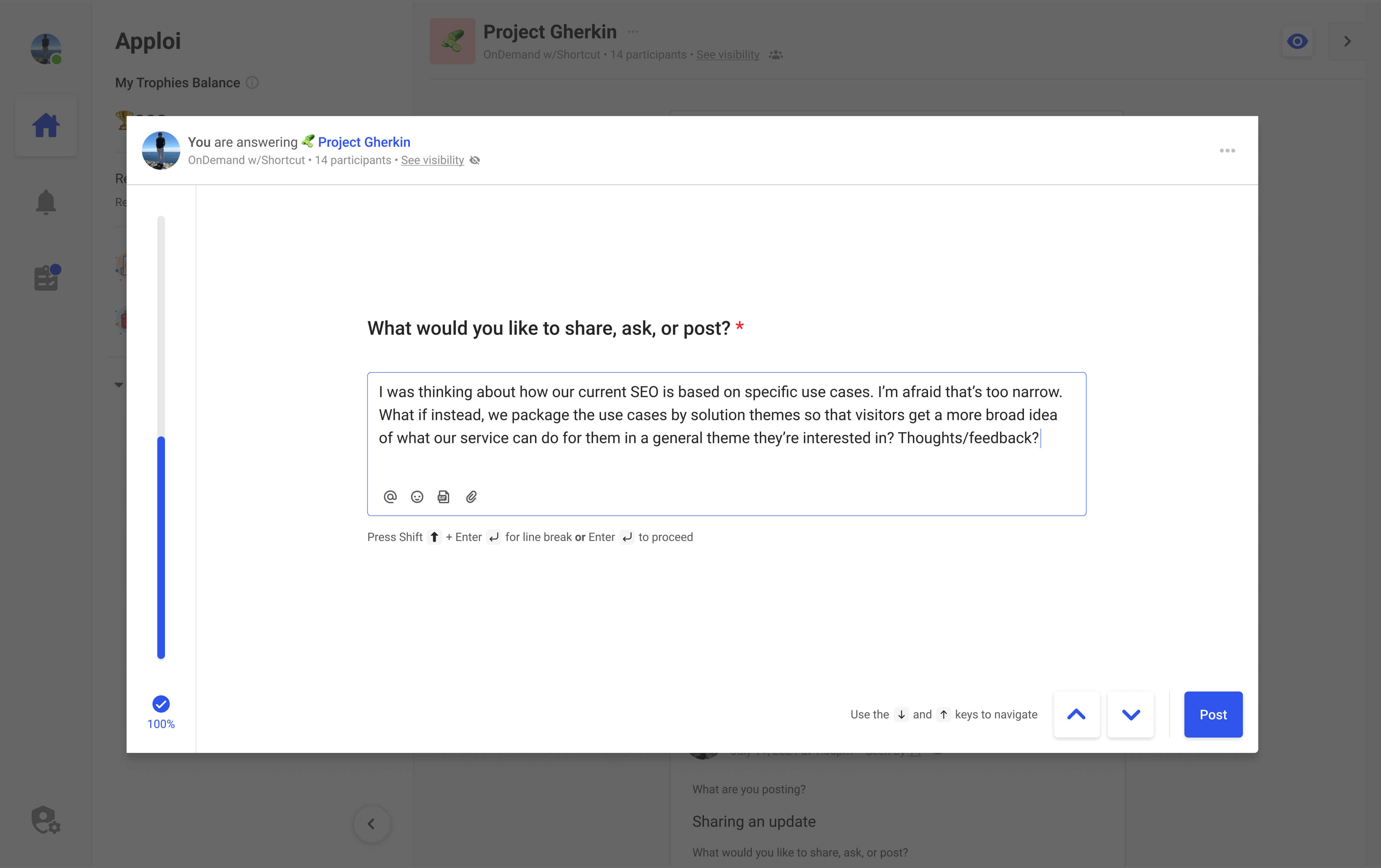 Project Feed Template for Teams (Free) | Assembly Flows