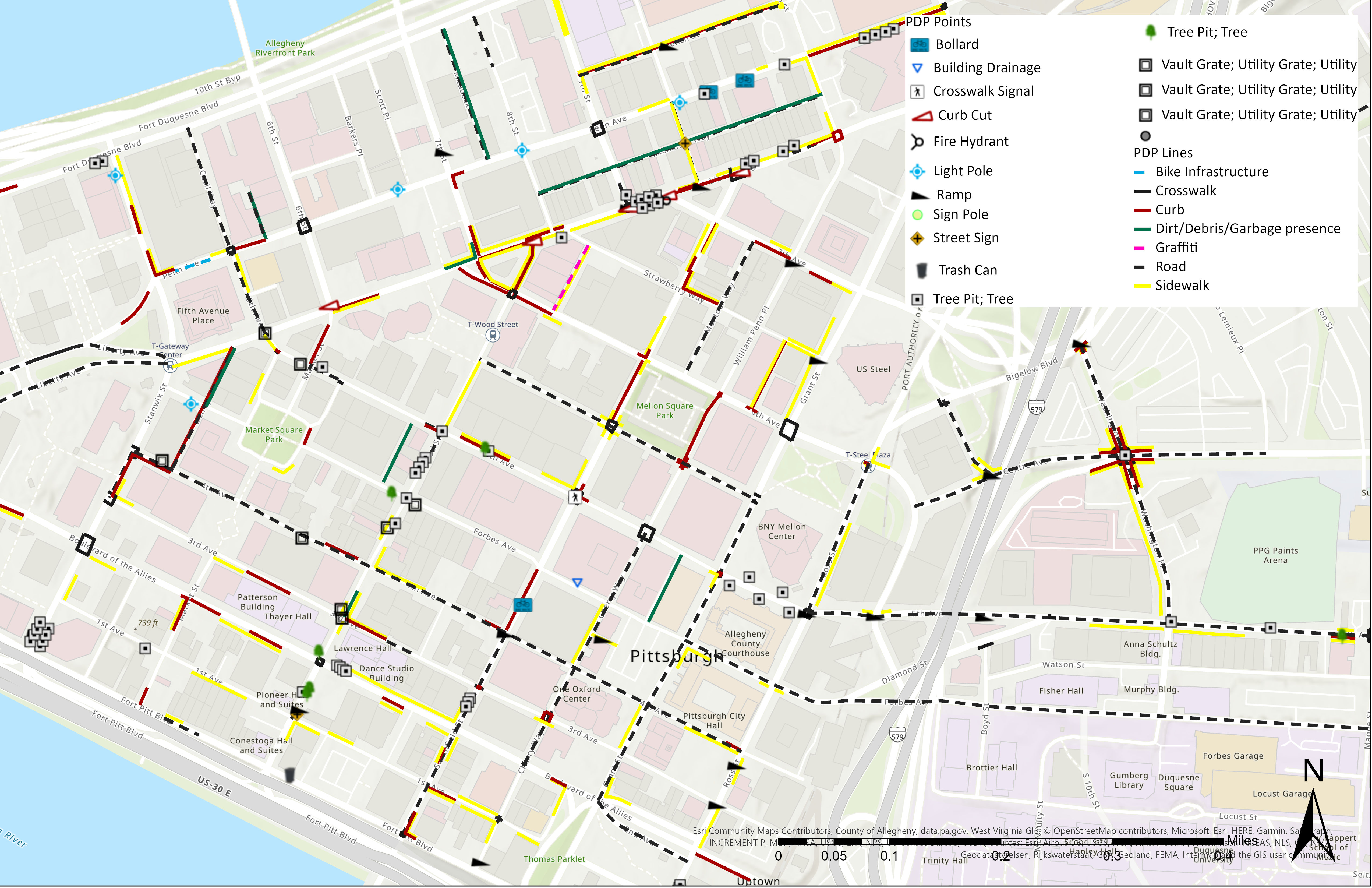 CivicMapper - Projects - Pittsburgh Downtown Partnership Infrastructure ...